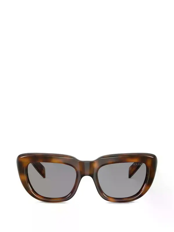 Prada Browline Sunglasses - Brown