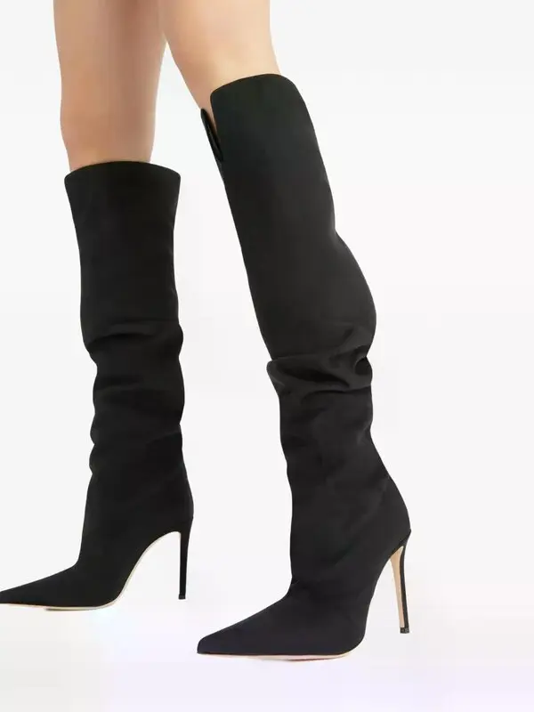 GIUSEPPE ZANOTTI Gala Over-the-knee Boots - Black