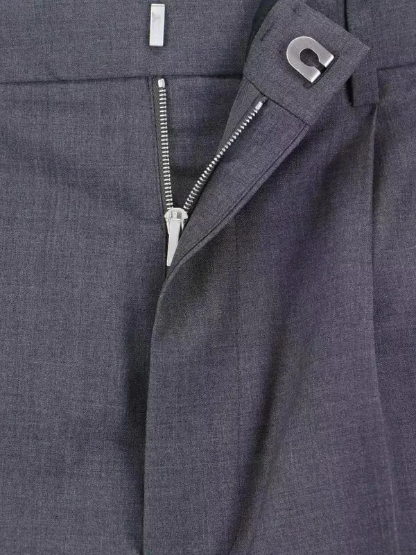 JIL SANDER Tailored Pleated Trousers - Grey