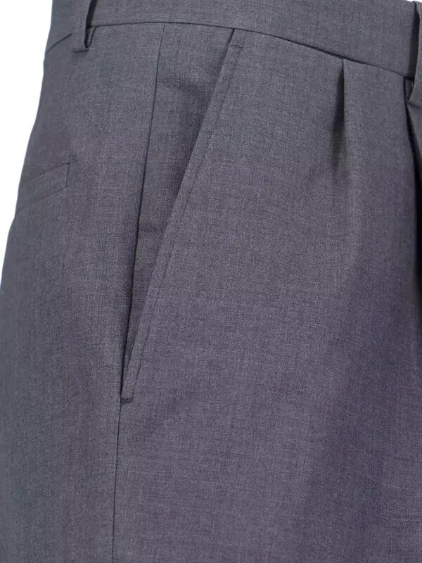 JIL SANDER Tailored Pleated Trousers - Grey