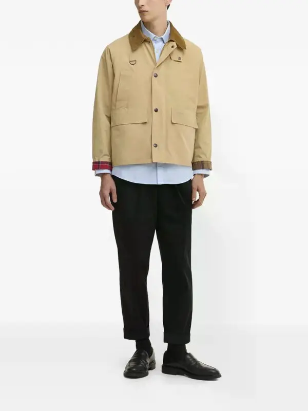 Barbour Flap-pocket Corduroy Jacket - Neutrals