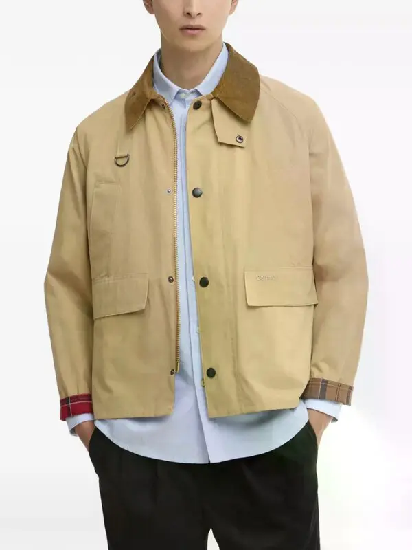 Barbour Flap-pocket Corduroy Jacket - Neutrals