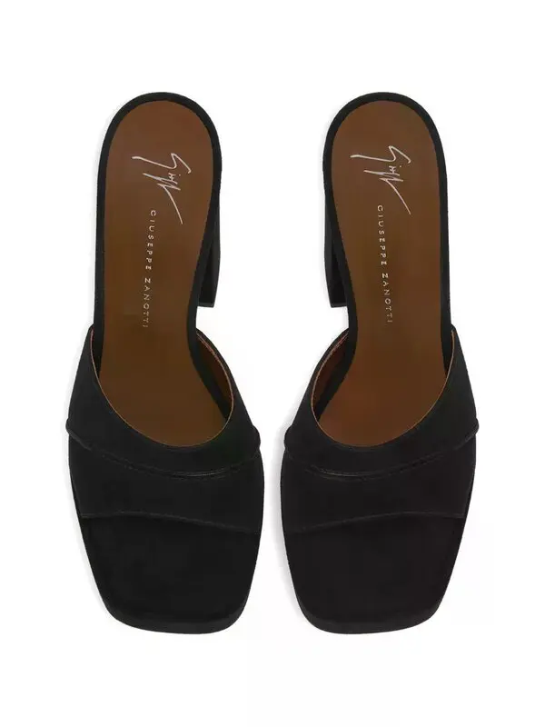GIUSEPPE ZANOTTI Mirage Cut-out Platform Sandals - Black