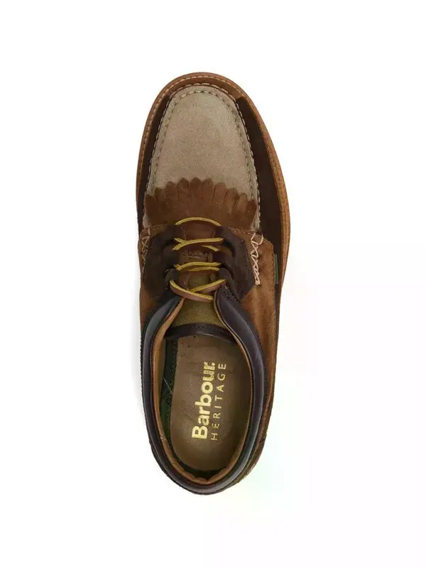 Barbour Fringed Suede Boots