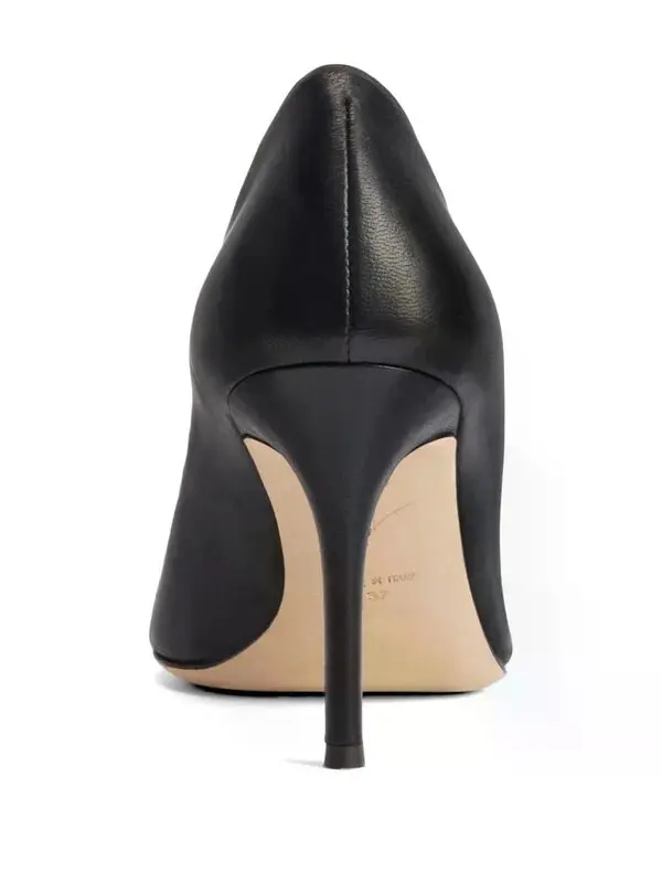 GIUSEPPE ZANOTTI Lucrezia Leather Pumps - Black