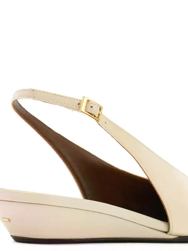 GIUSEPPE ZANOTTI Virginia Slingback Ballet Flats - White