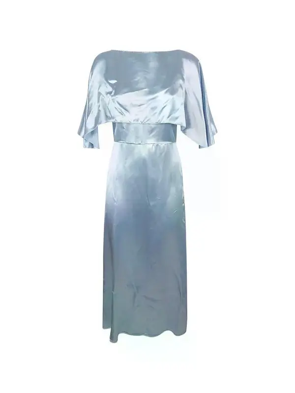 Fabiana Filippi Cape Dress - Blue
