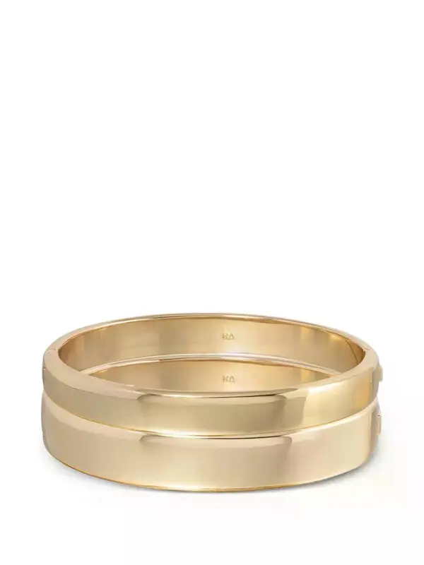ROXANNE ASSOULIN Layered Bangle Bracelet - Gold
