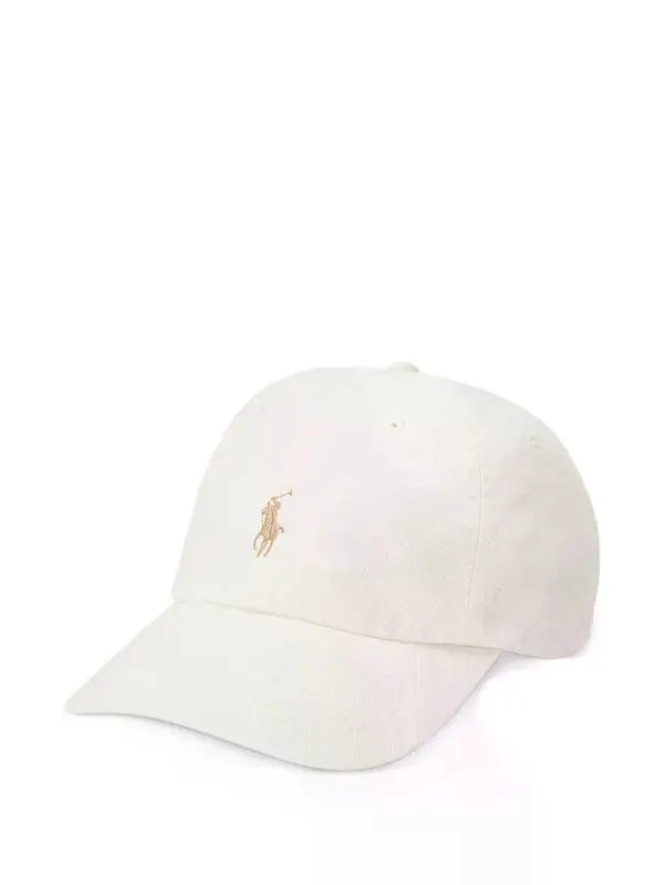 Polo Ralph Lauren Logo-embroidery Cap - Neutrals