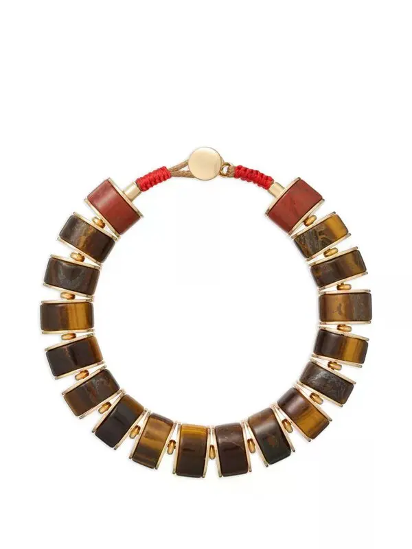 ROXANNE ASSOULIN The Stone Slice Bracelet - Gold