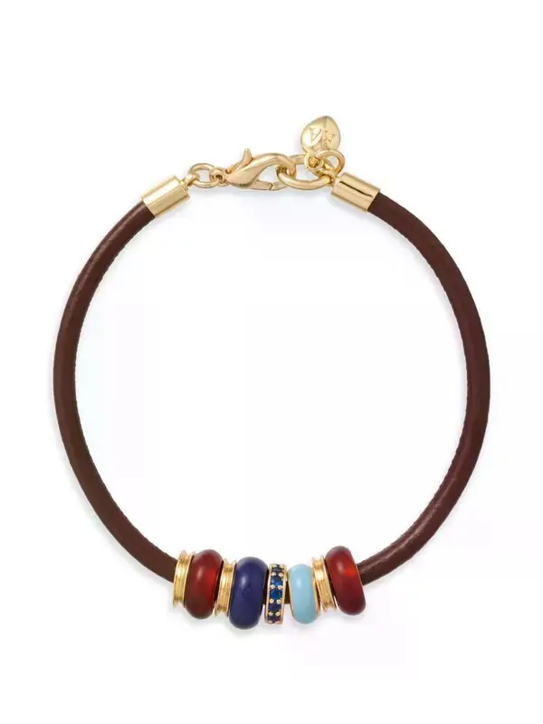 ROXANNE ASSOULIN Leather Bracelet - Gold