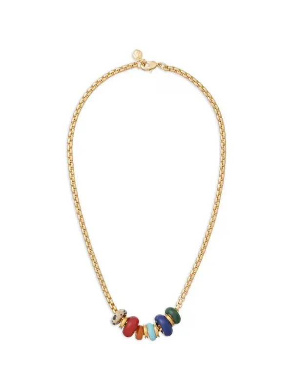 ROXANNE ASSOULIN The Stone Slider Necklace - Gold