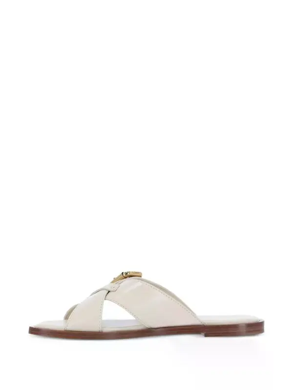 Chloé Flat Sandals - Neutrals