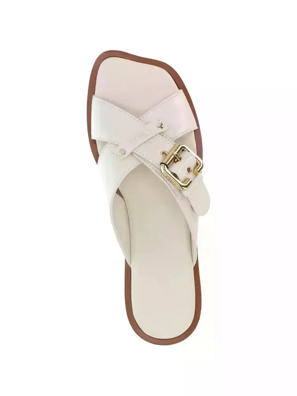 Chloé Flat Sandals - Neutrals