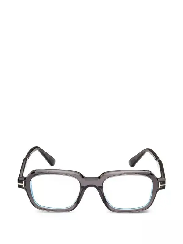 TOM FORD Square Frame Glasses - Grey