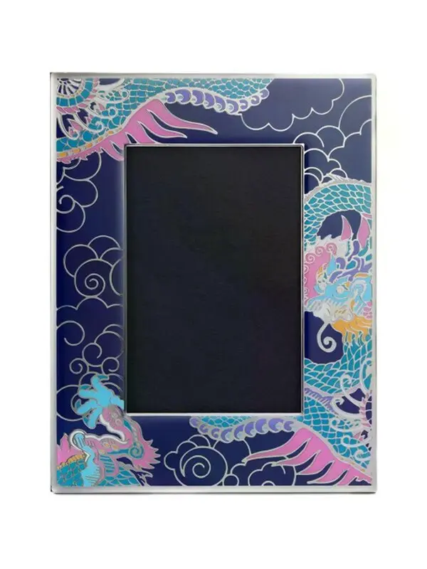 Shanghai Tang Tang Dragon Photo Frame - Blue