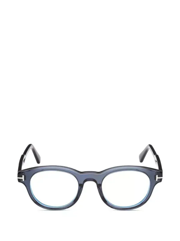 TOM FORD Round-frame Eyeglasses - Blue