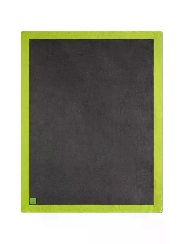Shanghai Tang Dotted Trim Tang Blanket - Grey