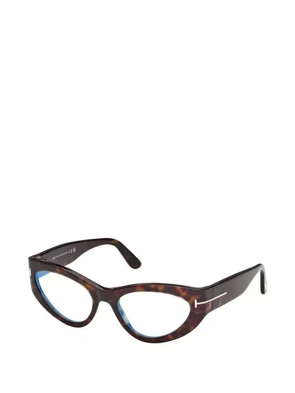 TOM FORD Cat-eye Glasses - Brown