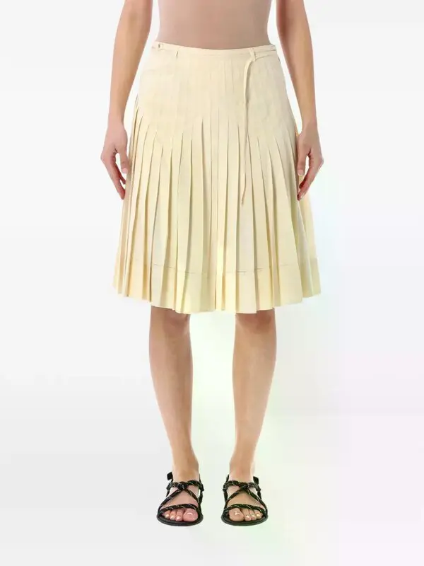 LOW CLASSIC Pleated Midi Skirt