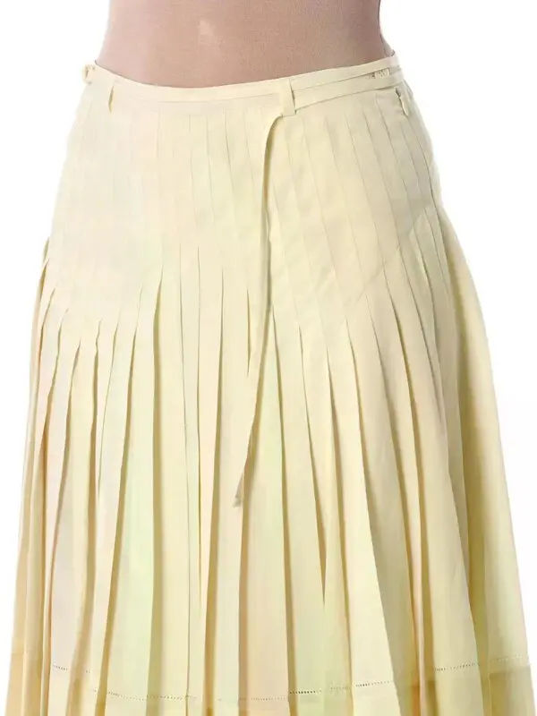 LOW CLASSIC Pleated Midi Skirt