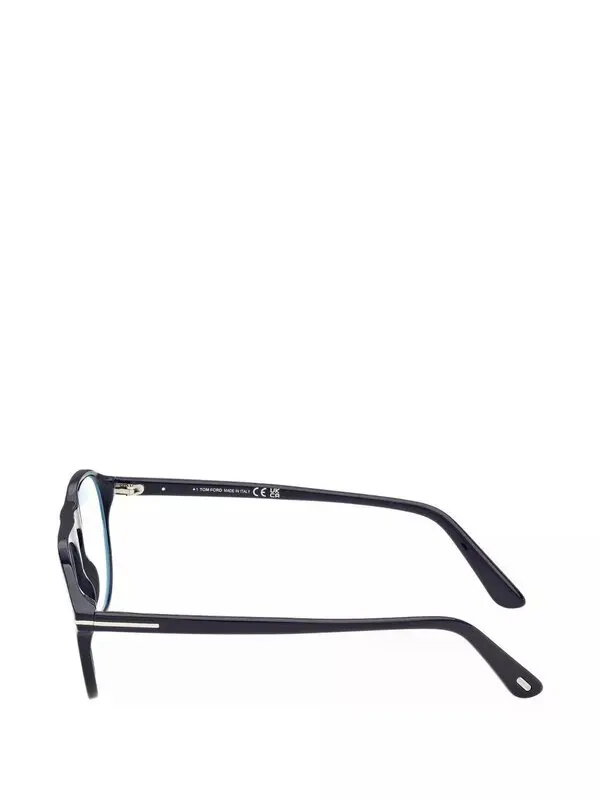 TOM FORD Round-frame Glasses - Blue