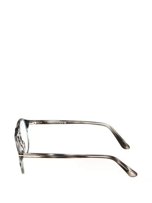 TOM FORD Round Frame Glasses - Grey