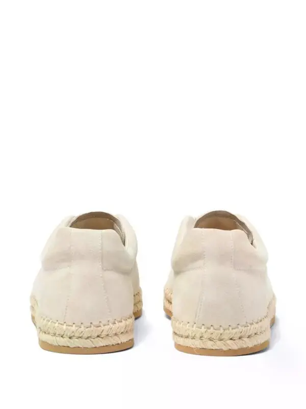SCAROSSO Suede Espadrilles - Neutrals