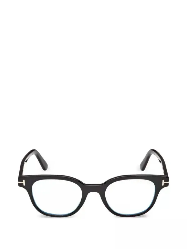 TOM FORD Round-frame Glasses - Black