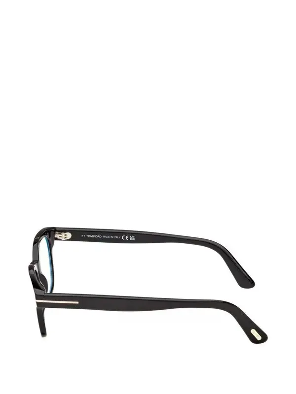 TOM FORD Round-frame Glasses - Black