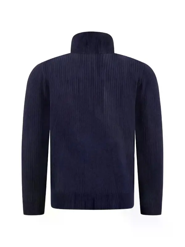 Polo Ralph Lauren Ribbed Zip-up Sweatshirt