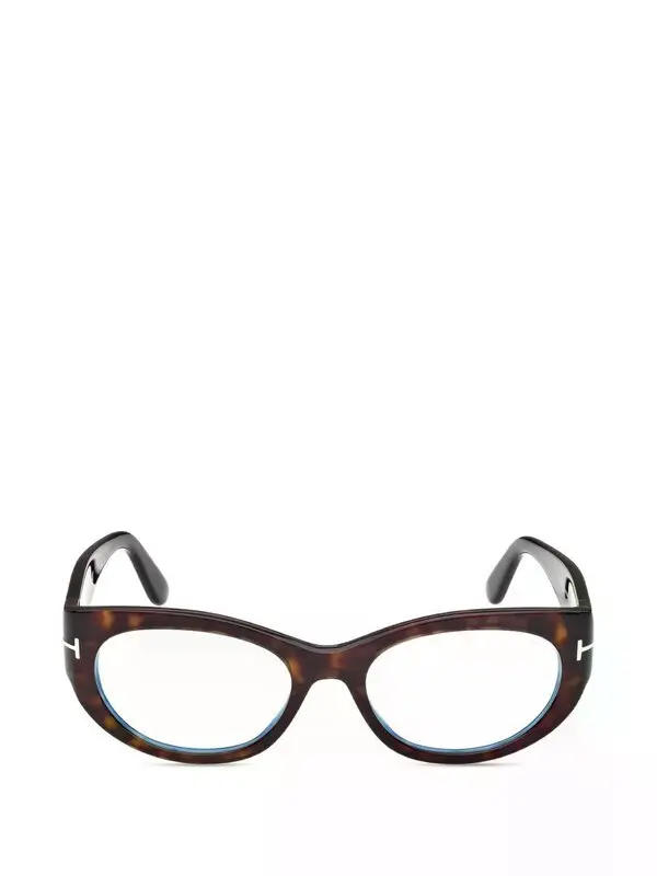 TOM FORD Round-frame Eyeglasses - Brown