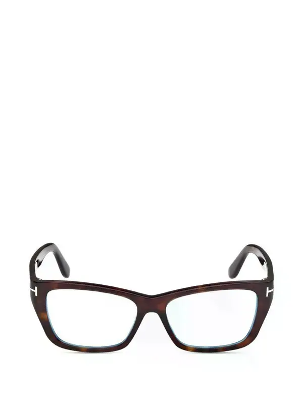 TOM FORD Square-frame Glasses - Brown