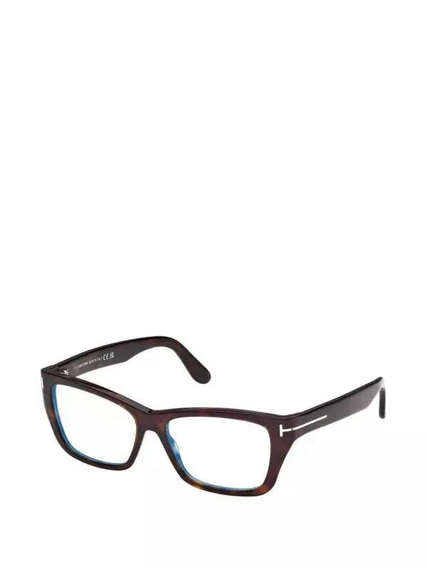 TOM FORD Square-frame Glasses - Brown