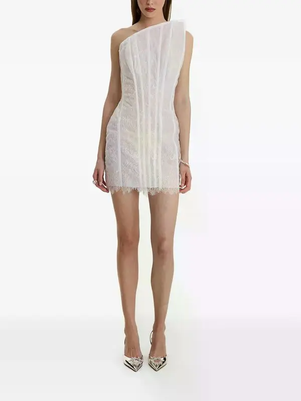 MOOS STUDIO Voltage Lace Mini Dress