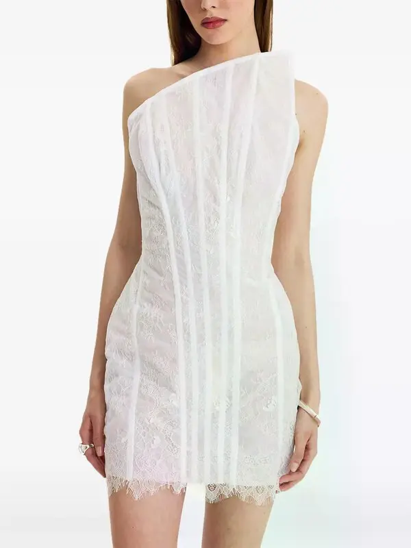 MOOS STUDIO Voltage Lace Mini Dress