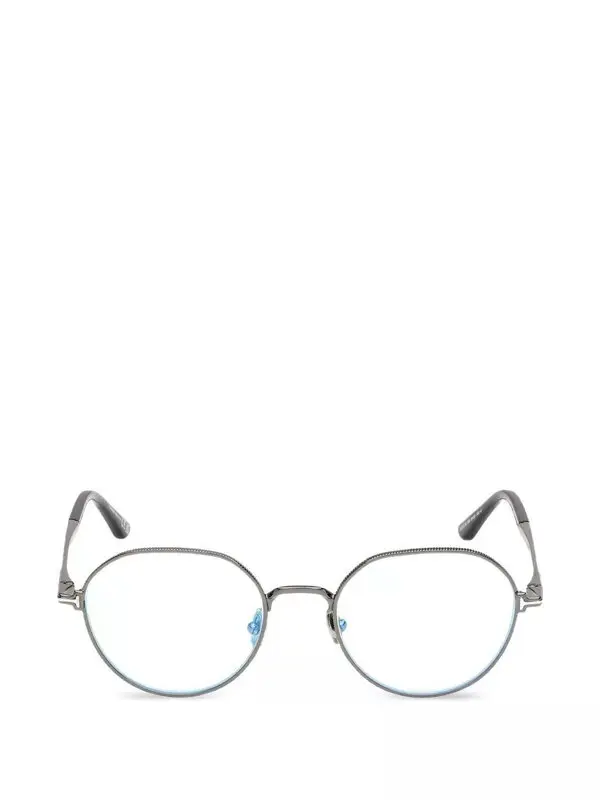 TOM FORD Oval-frame Glasses - Grey