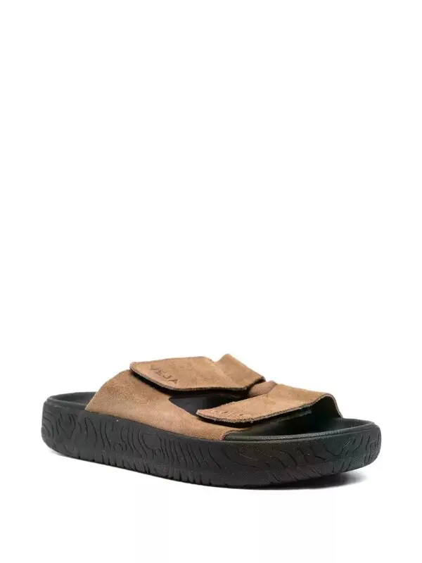 VEJA Etna Suede Strap Sandals - Neutrals