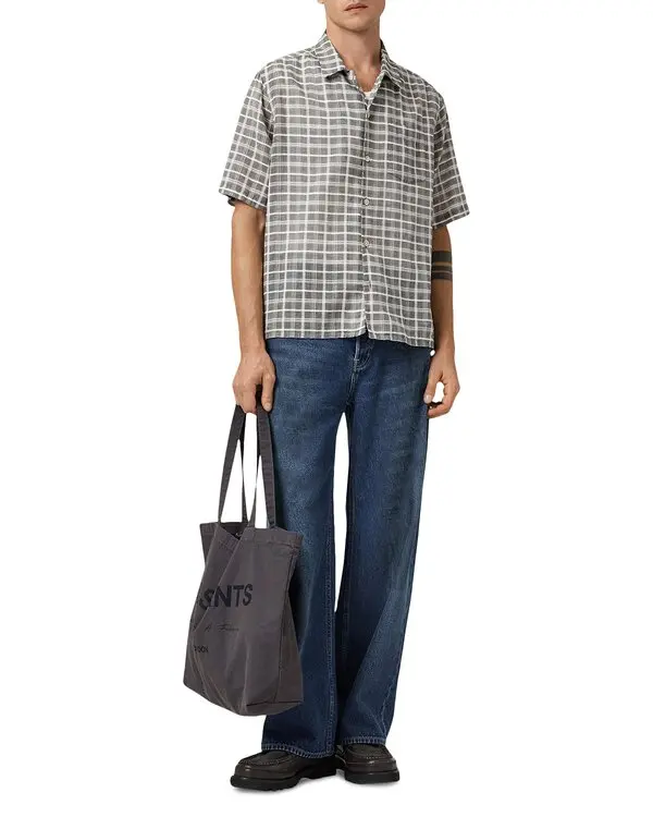 ALLSAINTS Sandy Relaxed Fit Short Sleeve Shirt