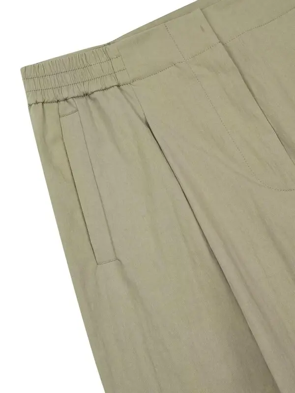STUDIO TOMBOY Pintuck Trousers - Green