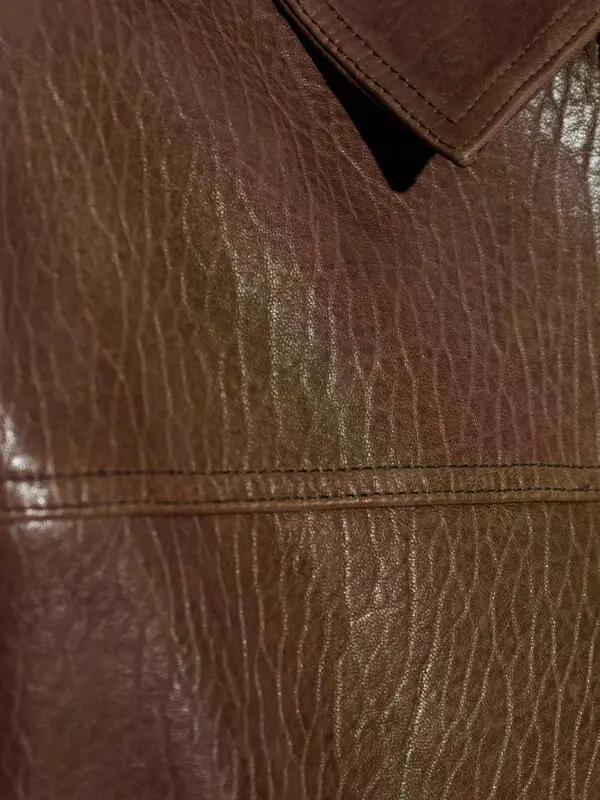 FRAME Zip Leather Jacket