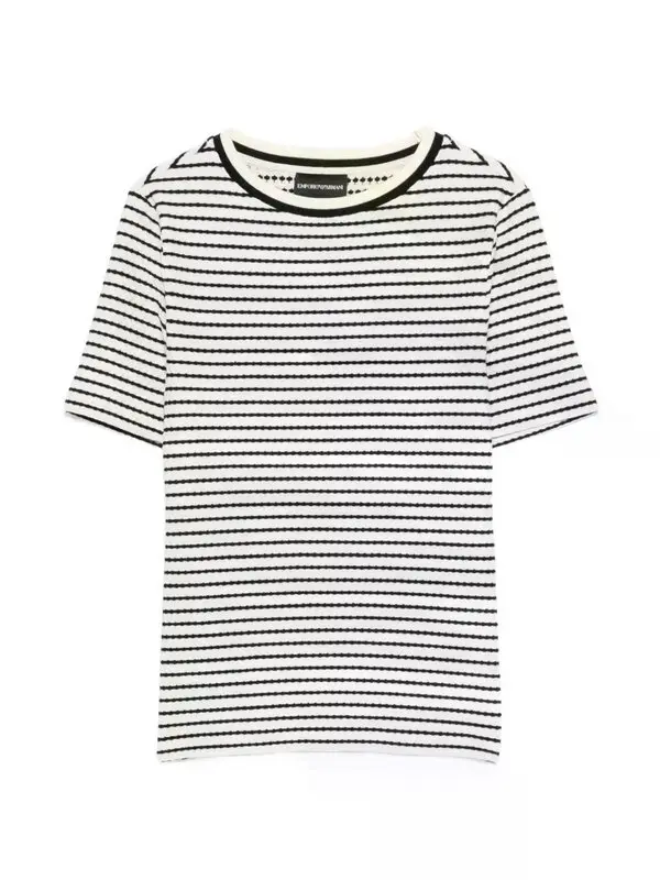 Emporio Armani Striped T-shirt - Blue