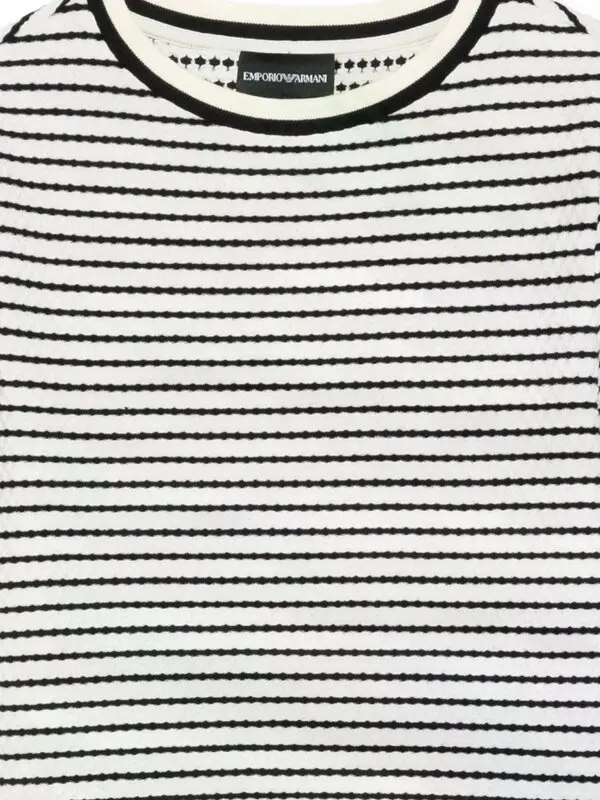 Emporio Armani Striped T-shirt - Blue