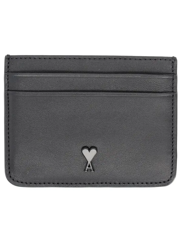 Ami De Coeur" Card Holder - Black