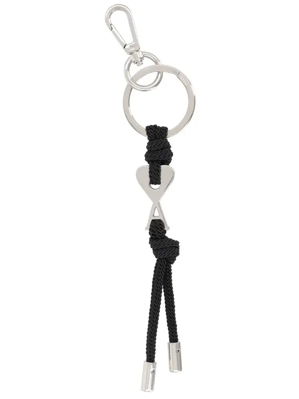 Ami De Coeur Keychain - Silver