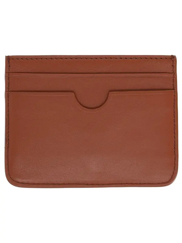 AMI Paris De Coeur" Card Holder - Brown