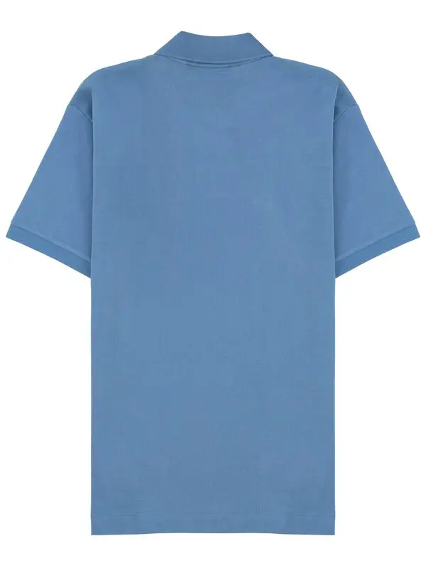 Lacoste Polo With Logo - Azure