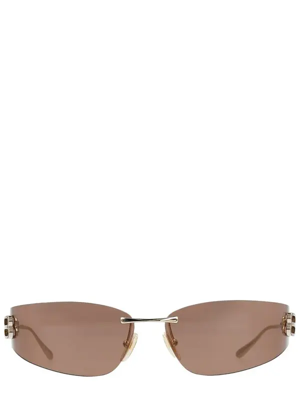 Balenciaga Gossip D-frame Sunglasses - Brown