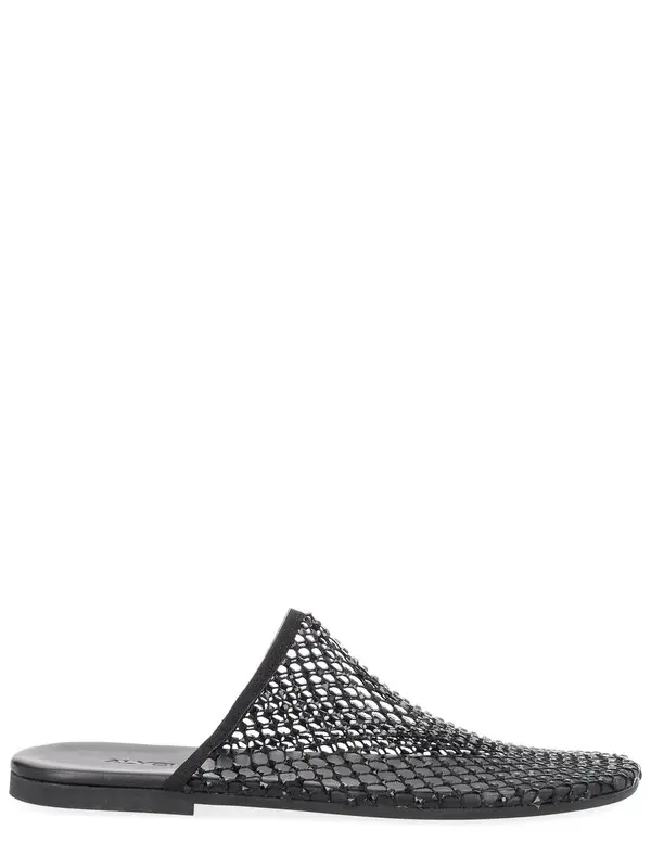 ALYSI Embellished Mule - Black