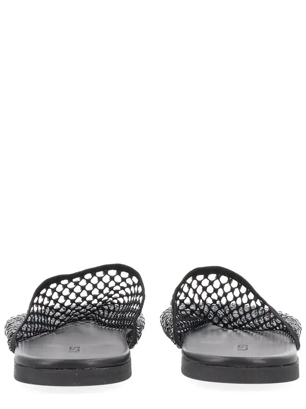 ALYSI Embellished Mule - Black